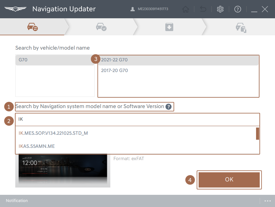 How to Update | Official Genesis Navigation Update Website